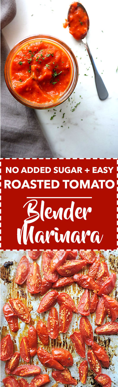 Roasted Tomato Blender Marinara (Low Carb) - Fresh Fit Kitchen