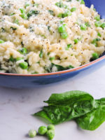 Instant Pot Spring Risotto - Fresh Fit Kitchen