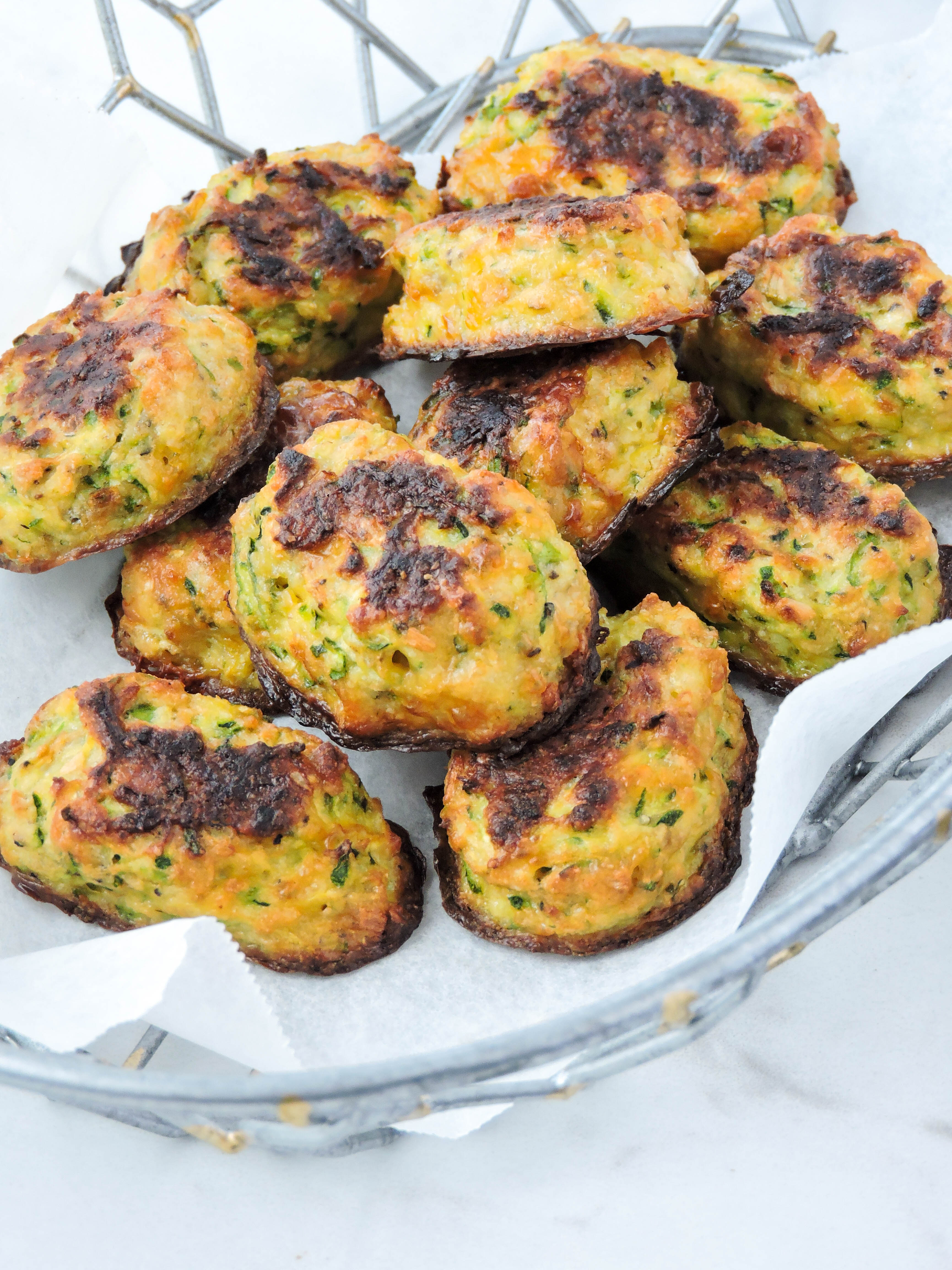 Low Carb Healthy Zucchini Tots Recipe - Fresh Fit Kitchen
