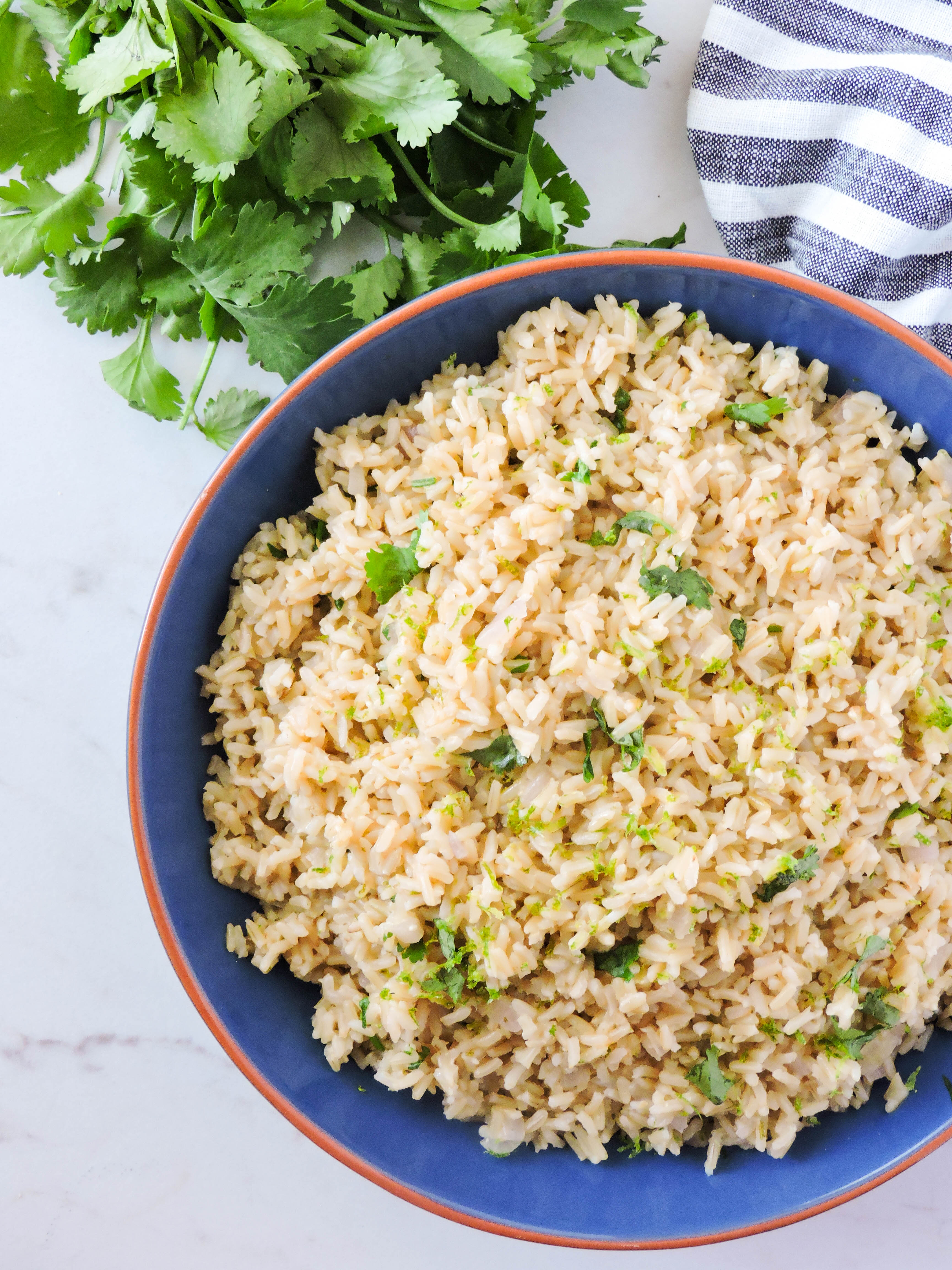 Easy Cilantro Lime Rice Recipe - Fresh Fit Kitchen