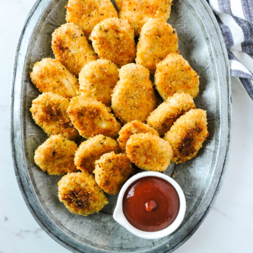 Homemade Baked Chicken Nuggets - Fresh Fit Kitchen