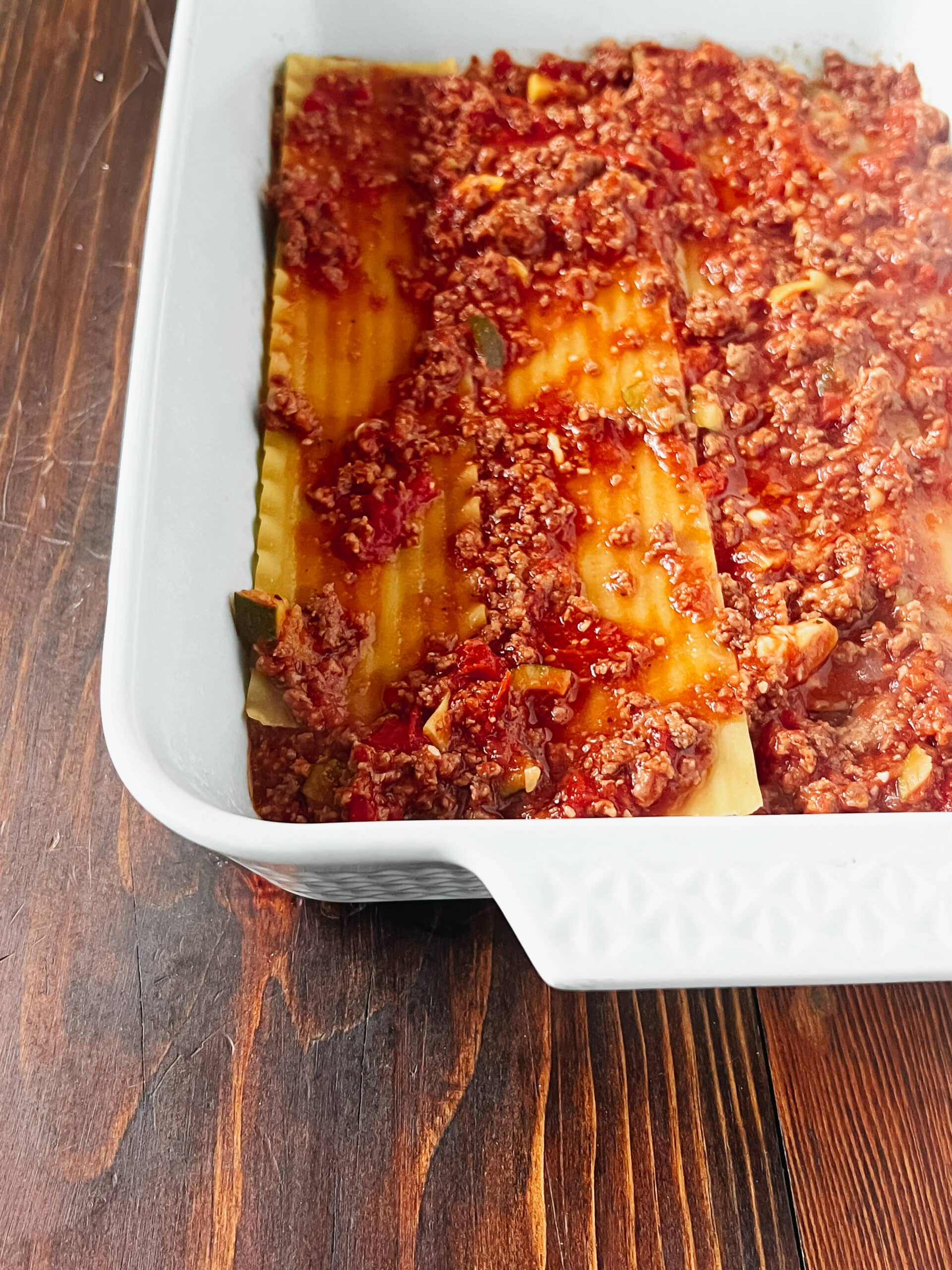 Easy Lasagna recipe with No Ricotta and No Cottage Cheese - Fresh Fit ...