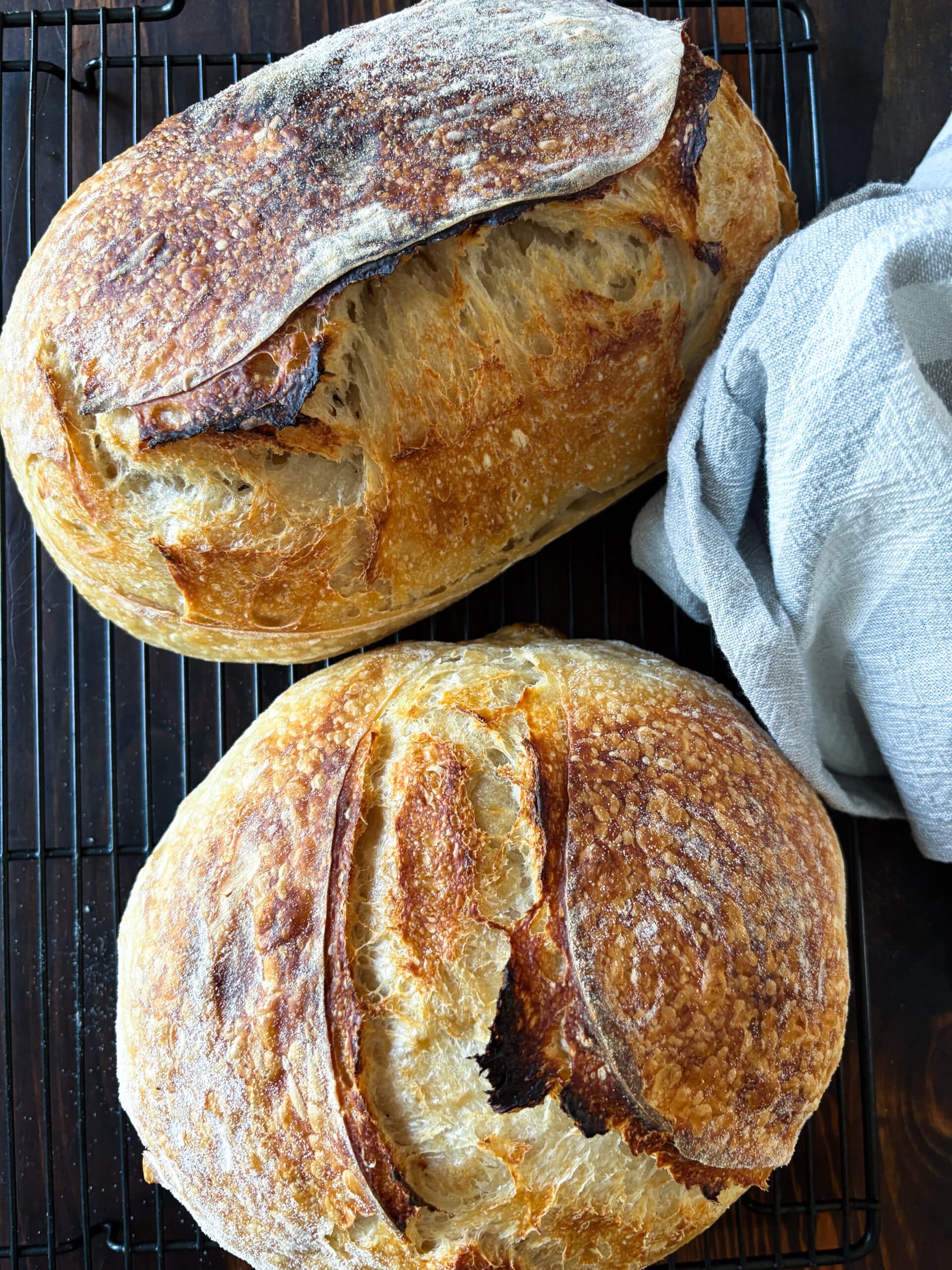 Sourdough Bread made with Unfed Starter - Fresh Fit Kitchen